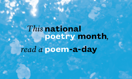 April is National Poetry Month. Here are the resources you need! | Back ...
